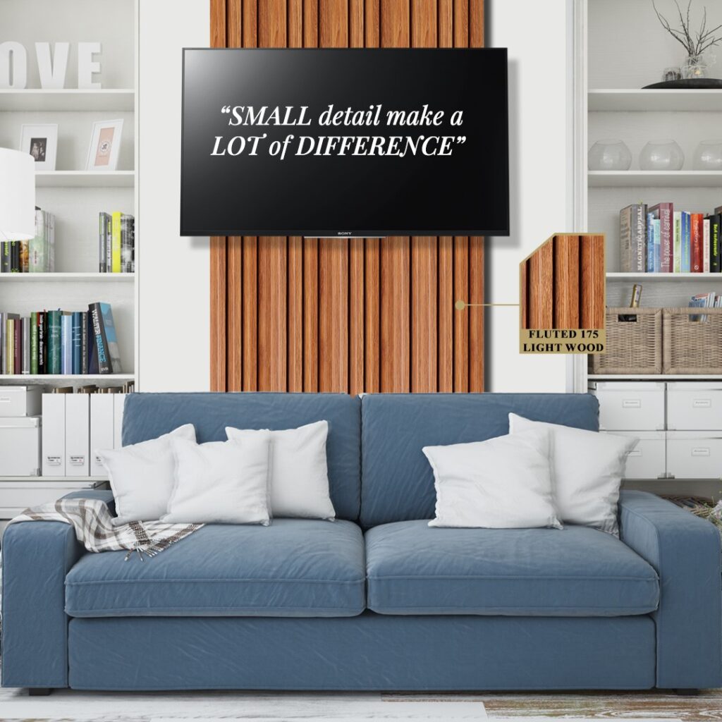 Contoh Penggunaan WPC Wall Panel Interior untuk Referensi - Mevvah ...