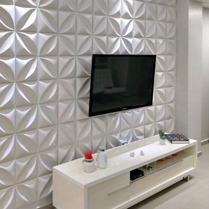 Elegan! Ini Jenis Backdrop TV Wall Panel Paling Recommended - Mevvah ...