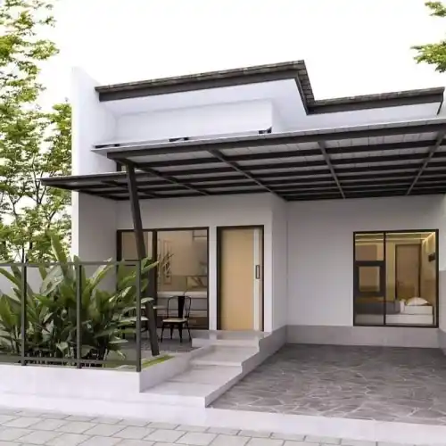 Ide Desain Teras Rumah Subsidi Anti Mainstream - Mevvah Luxury Wall Panel